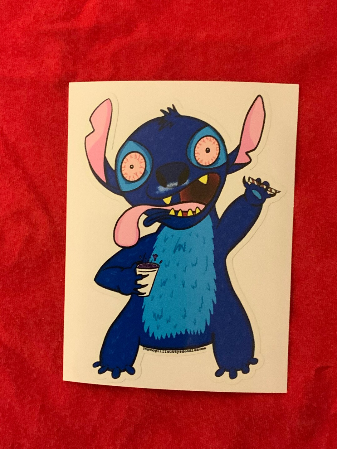 Lean, Blow and Stitch Sticker - Etsy