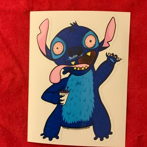 Lean, Blow and Stitch Sticker - Etsy