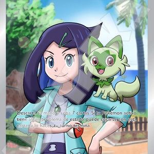 Liko Pokemon Card english/spanish - Etsy