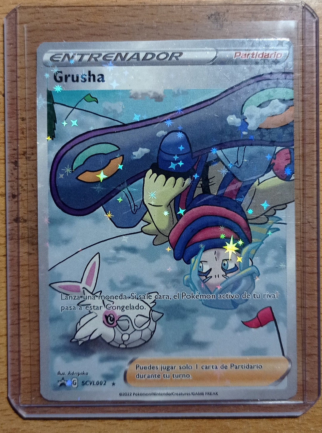 Grusha Pokemon Card Spanish/English - Etsy México