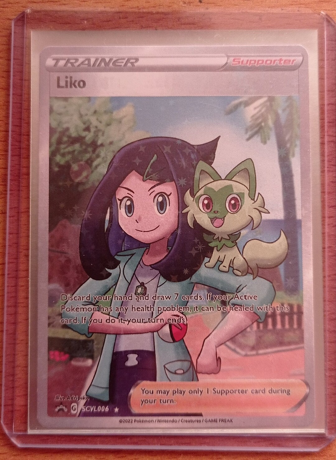 Liko Pokemon Card (english/spanish) - Etsy