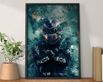 Hamilton Lewis Poster | Etsy