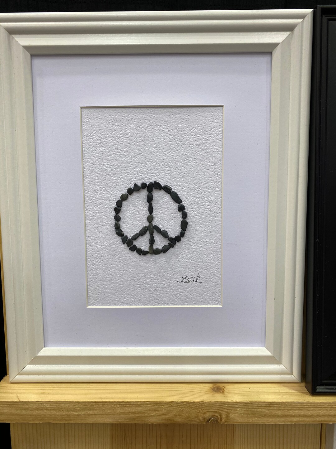 Peace Sign Pebble Art - Etsy