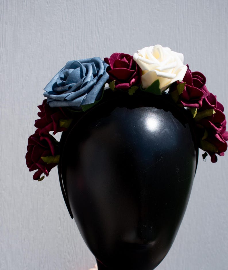 Renaissance Faire Flower Crown - Lightweight Floral Headpiece - Etsy UK