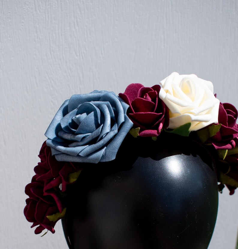 Renaissance Faire Flower Crown - Lightweight Floral Headpiece - Etsy UK