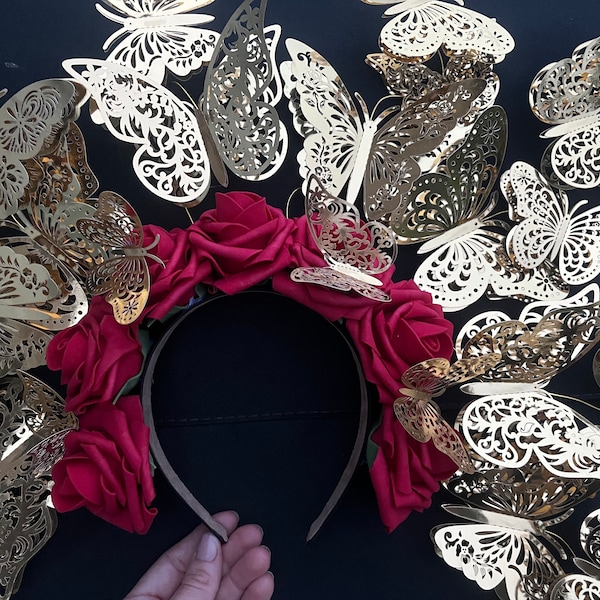 Butterfly Headpiece - Etsy