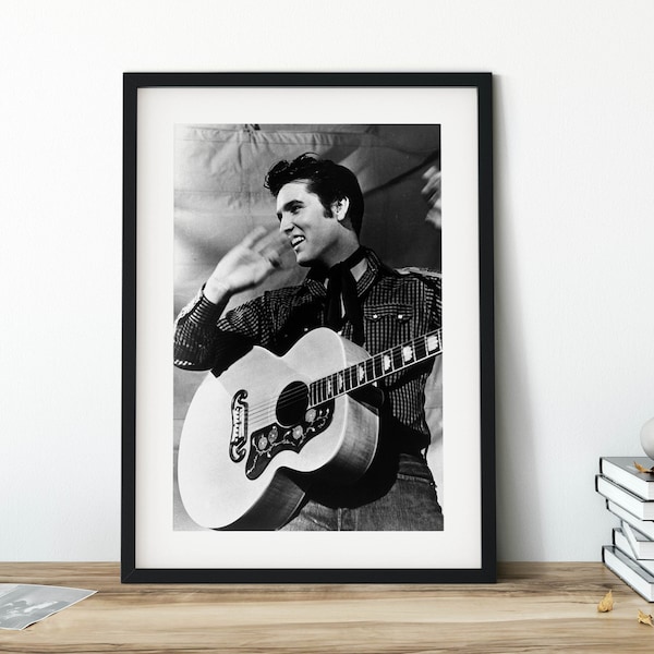 Elvis Presley Poster - Etsy