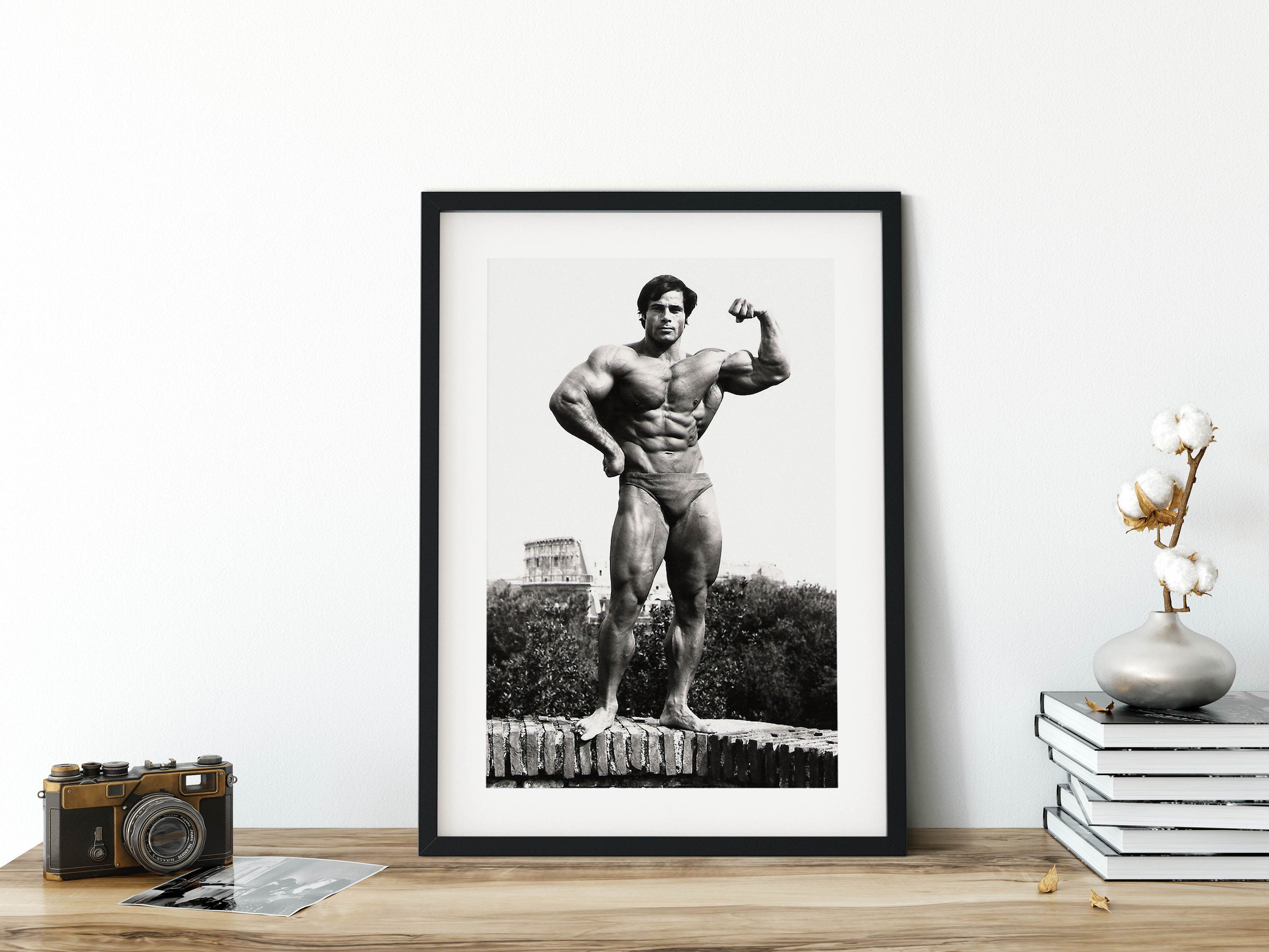 Bodybuilding Legends Vintage Photo Set of 4 - Arnold Schwarzenegger ...