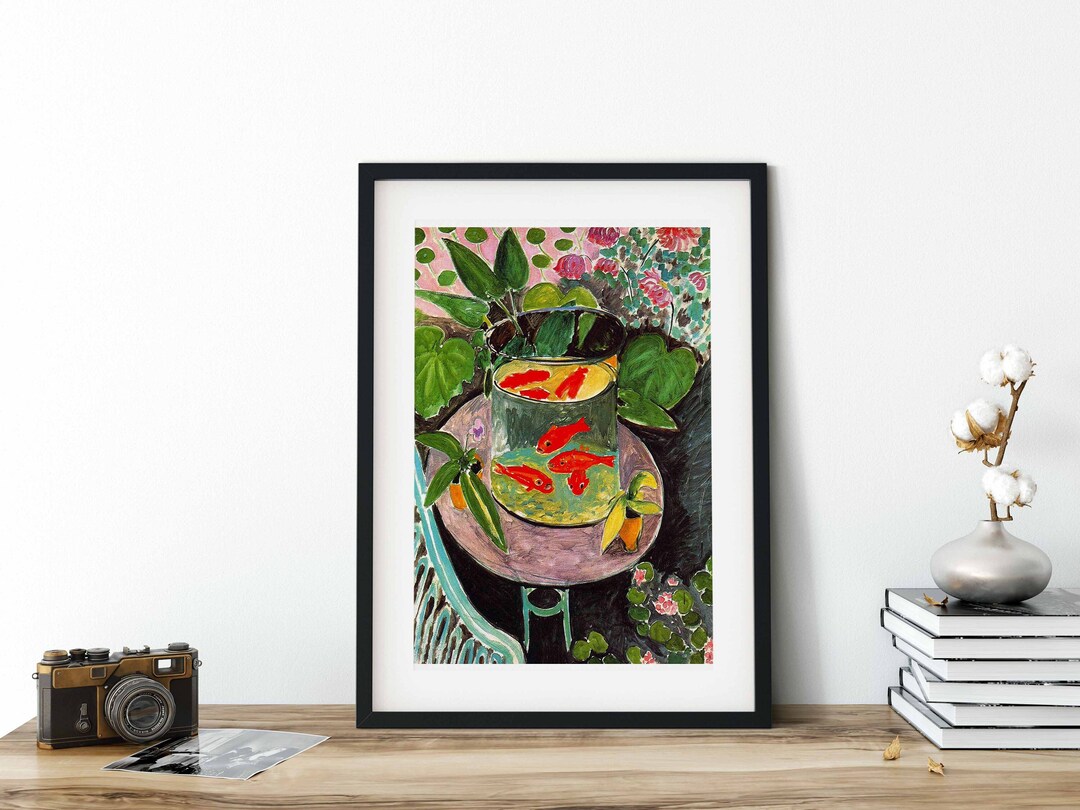 Henri Matisse the Goldfish 1912 Print | Wall Art | Wall Decor ...