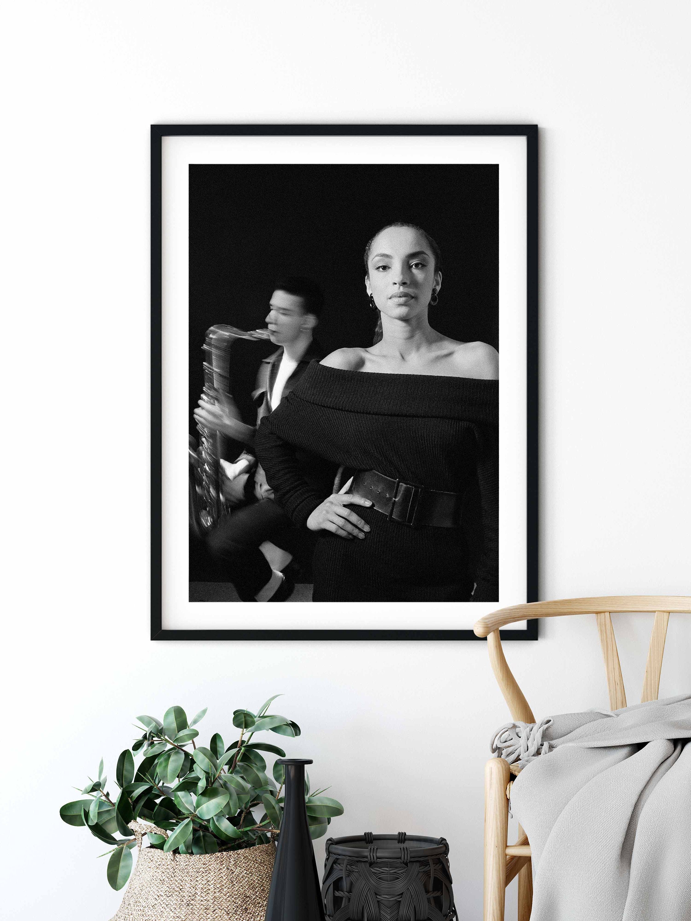 Sade Adu Poster Print Wall Art Wall Decor Home Decor Satin Photo Paper ...