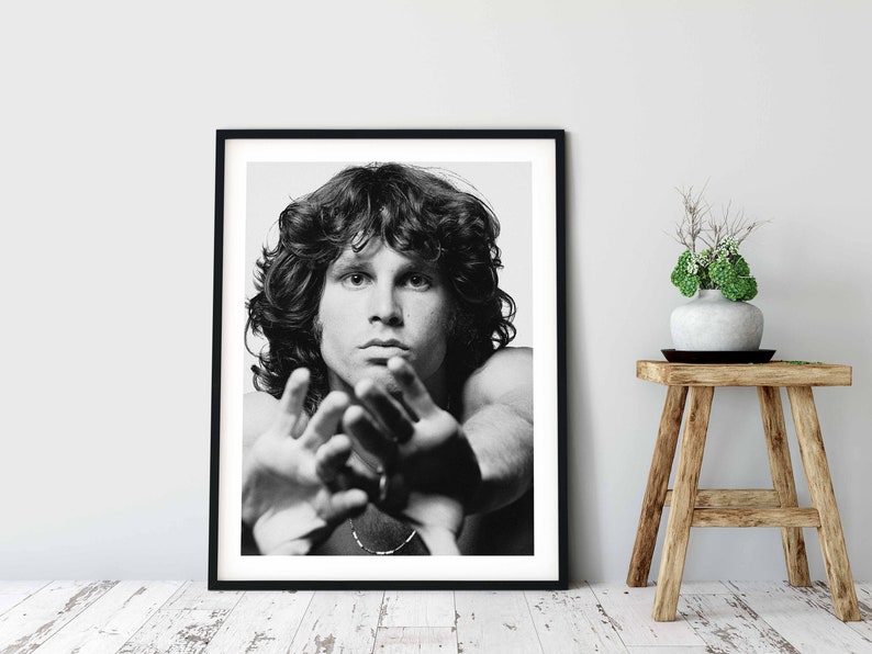 Jim Morrison Poster Print Wall Art Wall Decor Home Decor Vintage Icon ...