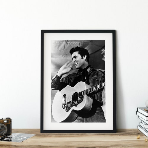 Elvis Presley 3D Poster Wall Art Decor Framed Print - Etsy