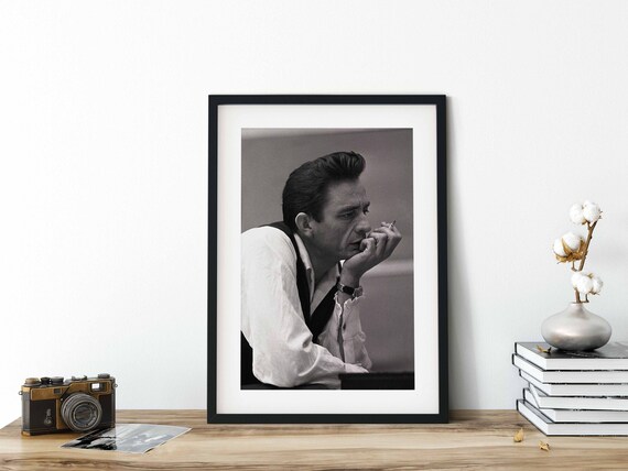 Johnny Cash Poster Print 2 Wall Art Wall Decor Home - Etsy