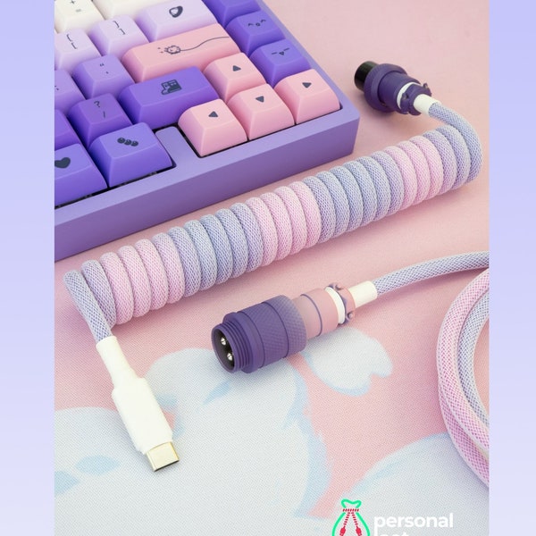 Purple Custom Keyboard - Etsy