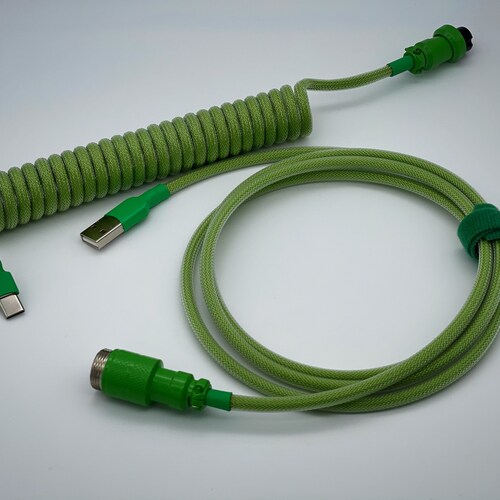 Custom Coiled Keyboard USB Cable - Etsy