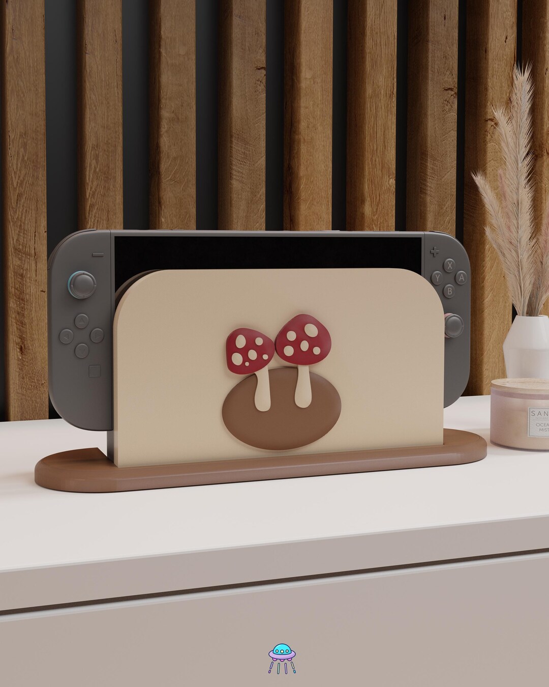 Shroomy Nintendo Switch 2 Faceplate Cover | Mushroom Cute Neutral ...