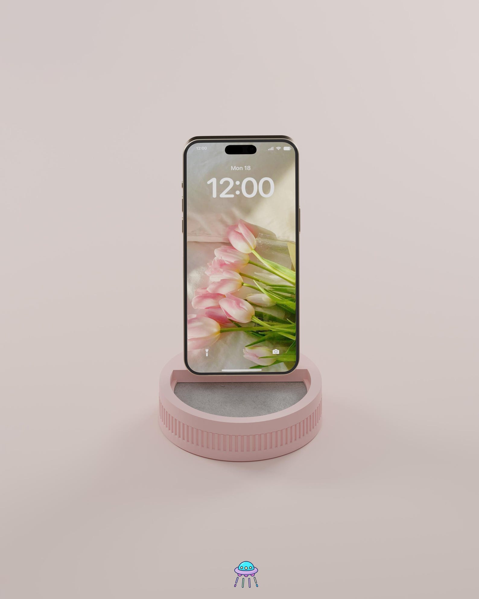 Pebble Pod Magsafe Charging Stand – Concrete Weight, Multiple Colours ...