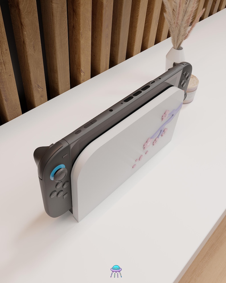 Sakura Dreams Dock Cover for Nintendo Switch 2 – Pastel Cherry Blossom ...
