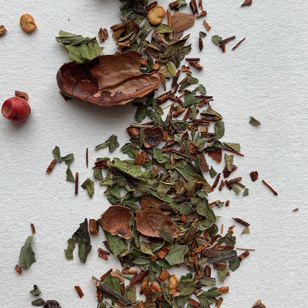 Coco Chilli Mint Roobois Tea - Etsy