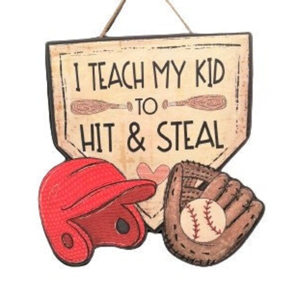 Baseball Door Decor - Etsy