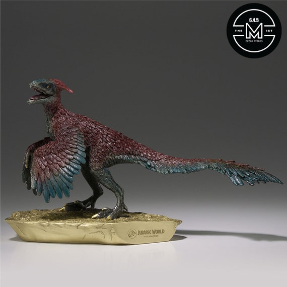 MD-11194 Brass Pyroraptor Olympius Model Dinosaur Animal - Etsy