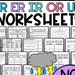 Bossy R Worksheets: Word Sorts, Picture Sorts, Cloze, I Spy, R ...