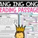 Ing, Ang, and Ong Passages: Word Family Glued Sounds Comprehension ...