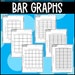 Blank Graph Templates for Primary: Bar Graphs, Line Graphs, and ...
