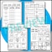 Ank, Ink, Onk, and Unk Worksheets: Cut and Paste Sorts, Cloze, Read ...