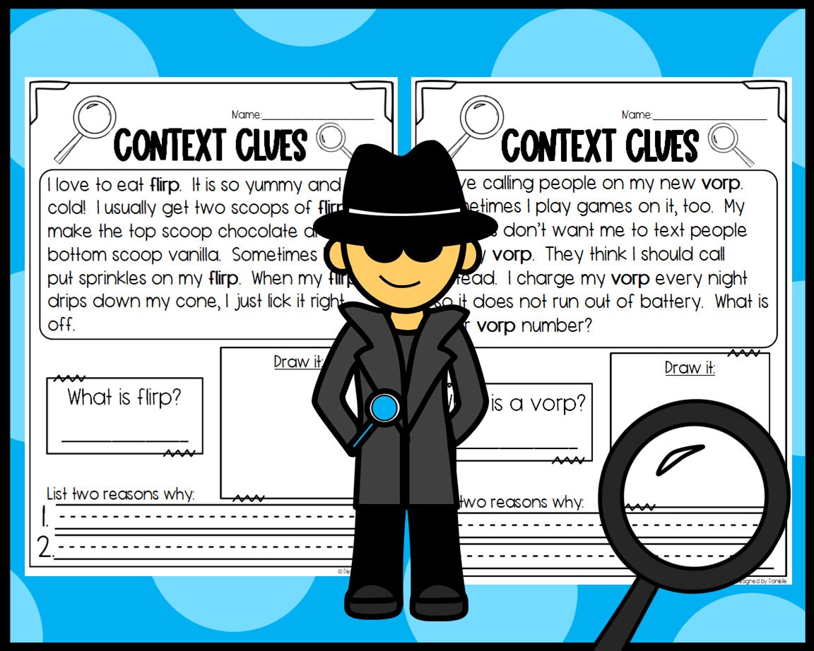 Context Clues Worksheets: Printable Worksheets for Context Clue ...