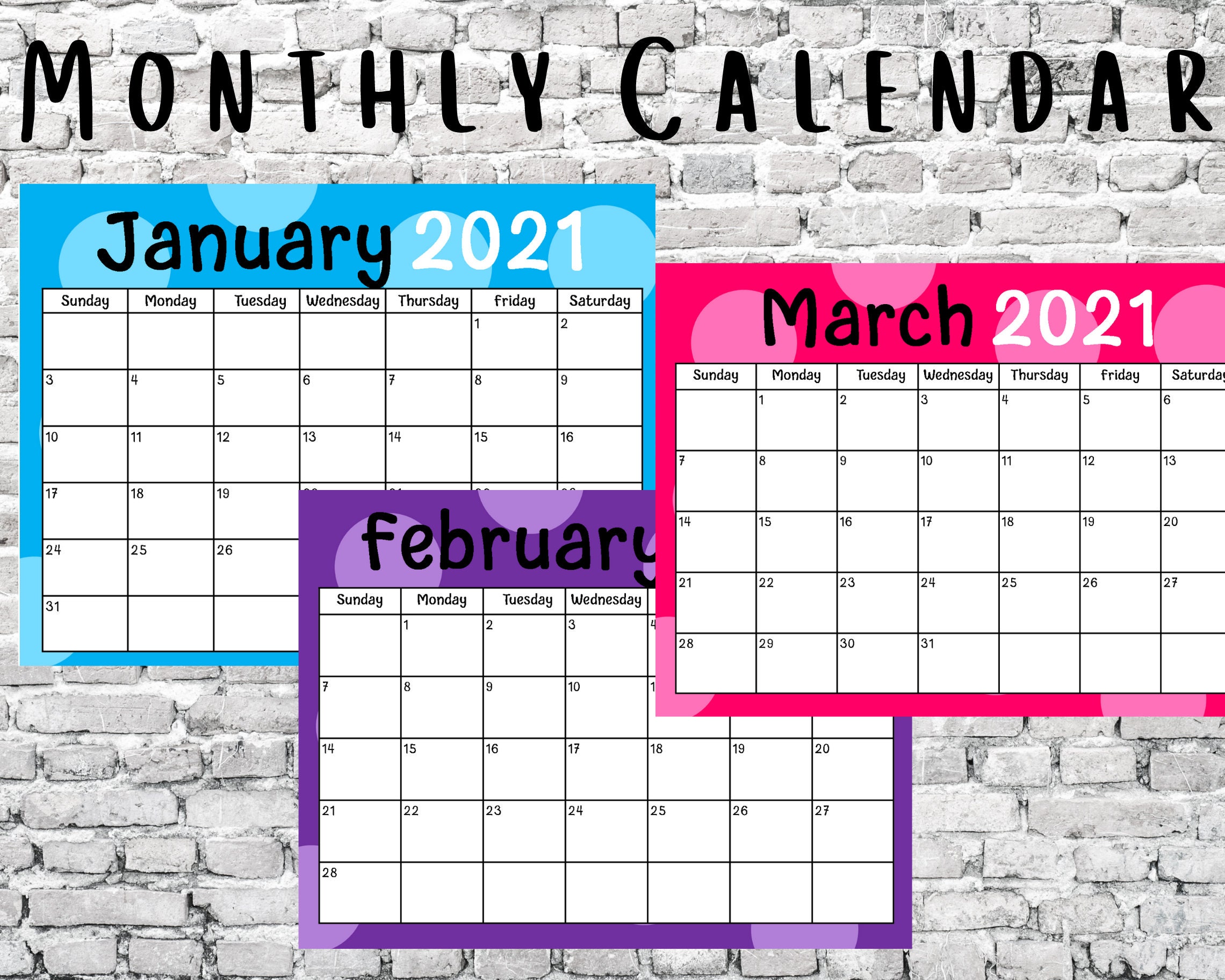 2021 mini calendar printable free - detectivepikol