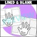 5 Finger Retelling Graphic Organizers Worksheets Story Elements for ...