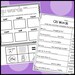 QU Worksheets : Sorts Matching Read and Draw and More - Etsy