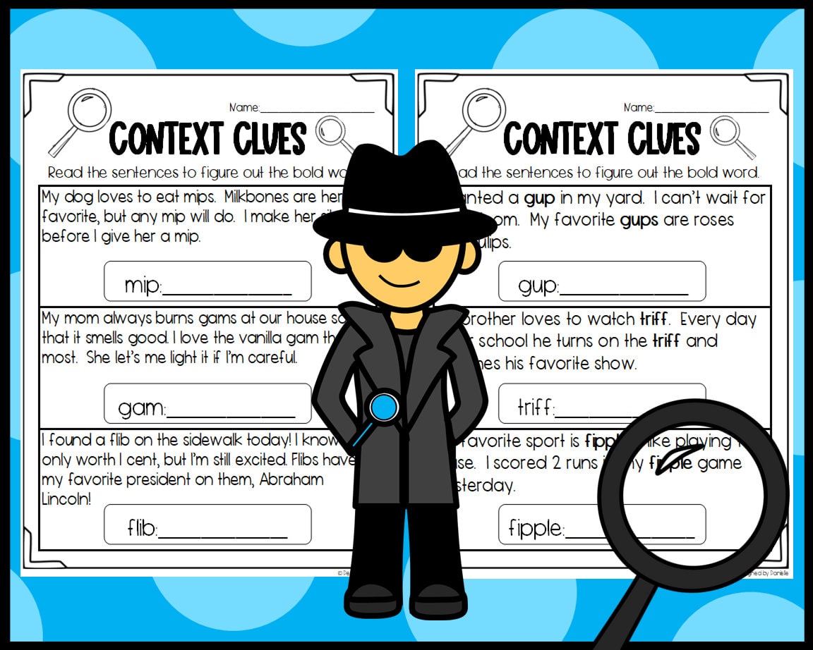 Context Clues Worksheets: Printable Worksheets for Context Clue ...