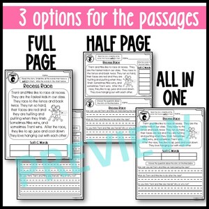 Soft C and Soft G Passages With Comprehension Questions Reading ...
