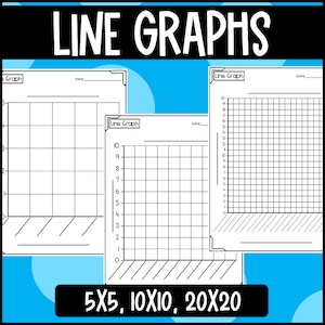 Blank Graph Templates for Primary: Bar Graphs, Line Graphs, and ...