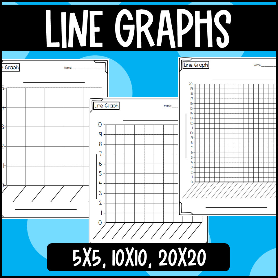 Blank Graph Templates for Primary: Bar Graphs, Line Graphs, and ...