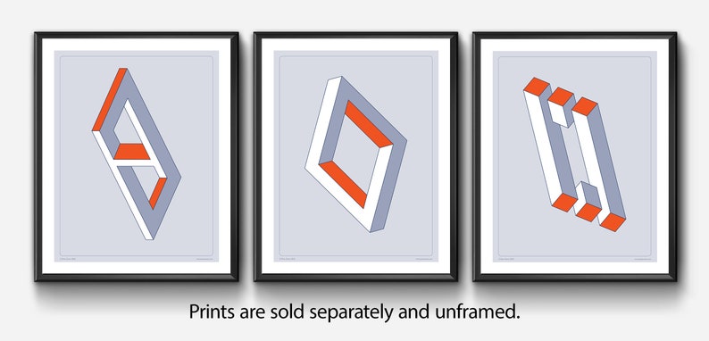 Optical Illusion Art Print - Etsy