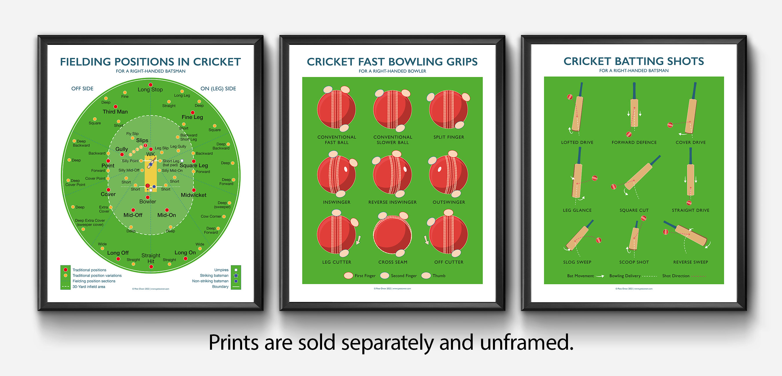 Cricket Batting Shots - Etsy