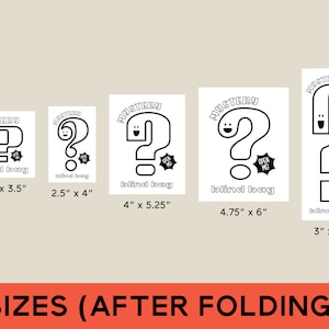 Printable Blind Bag DIY - 5 Sizes - PDF - Digital Download - Print at ...