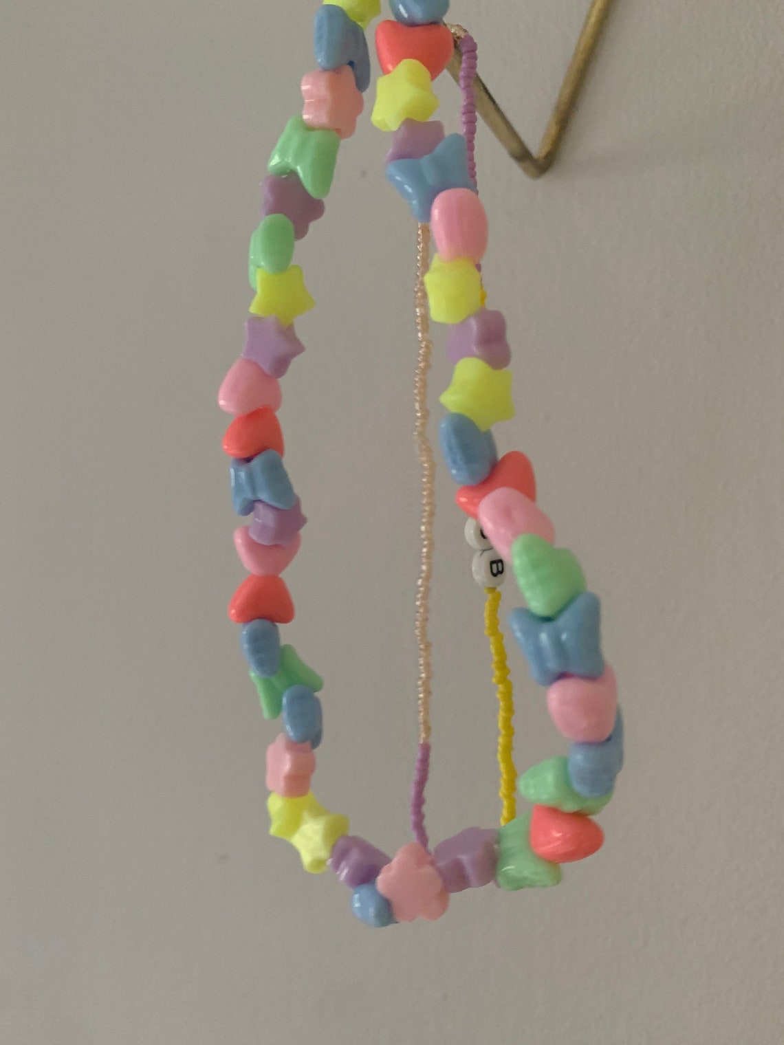 Handmade Pastel Chunky Choker Necklace - Etsy