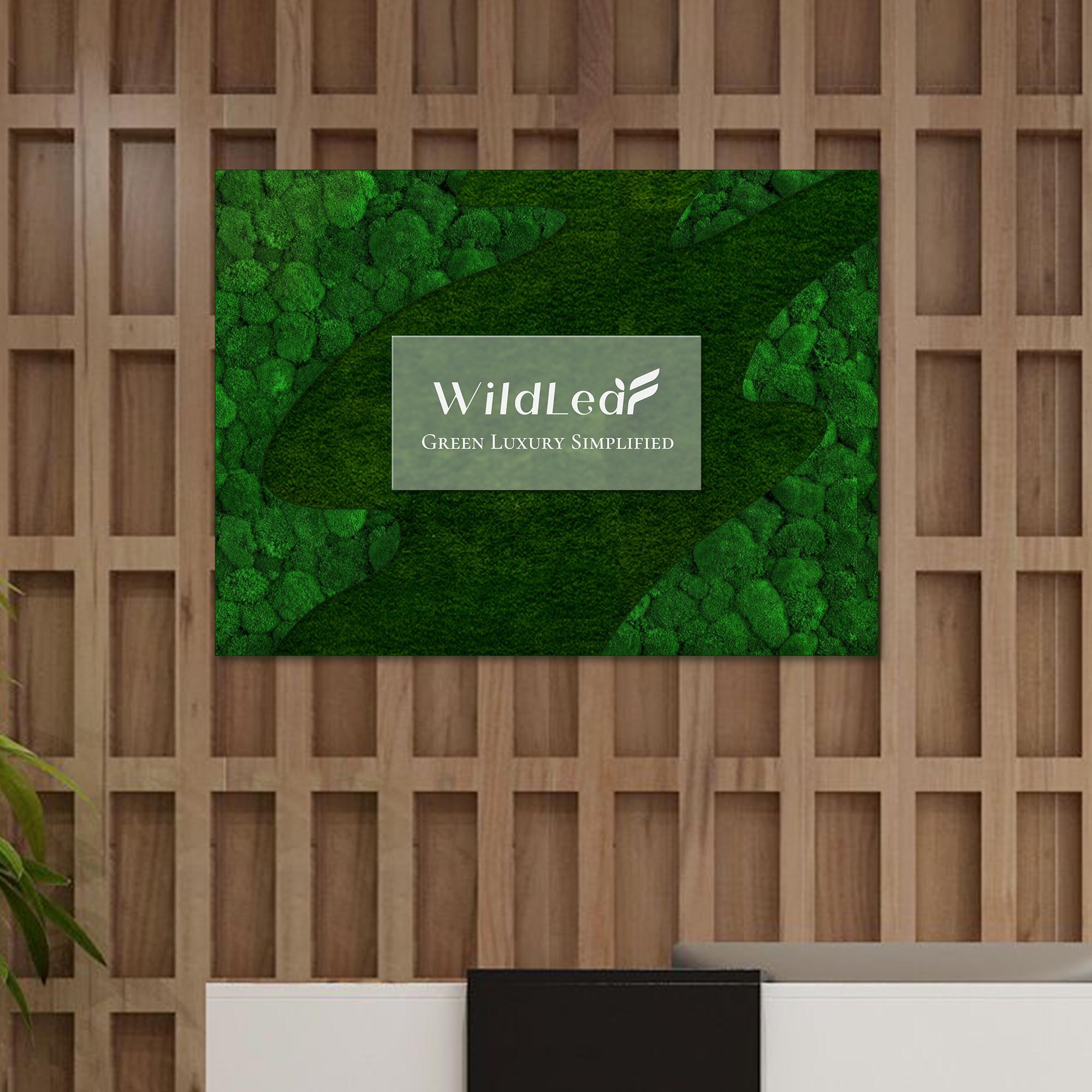 Custom Moss Logo Sign | Acrylic, Metal, or Frosted - Etsy