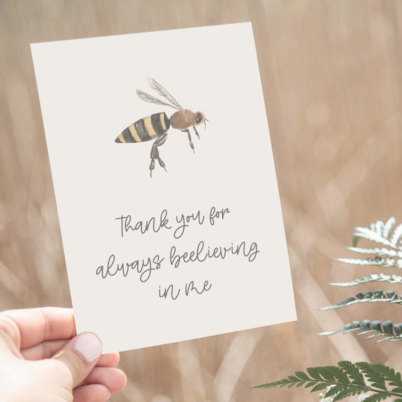Printable Card Bee Pun Teacher Appreciation Mother's Day Bee Card ...