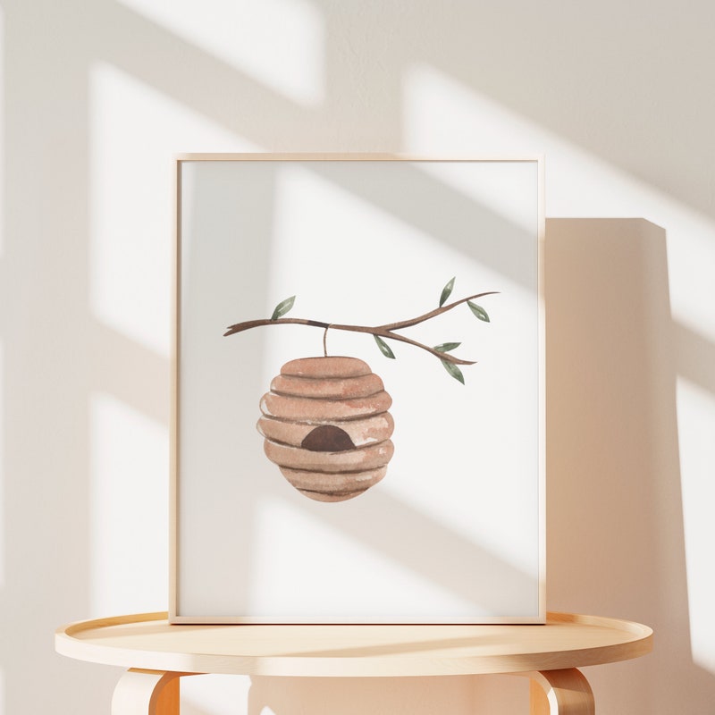 Bee Hive Art - Etsy