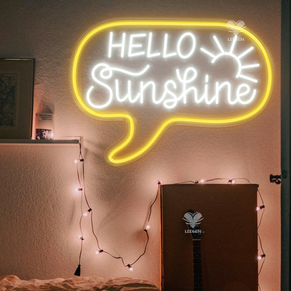 Hello Beautiful Neon Sign - Etsy
