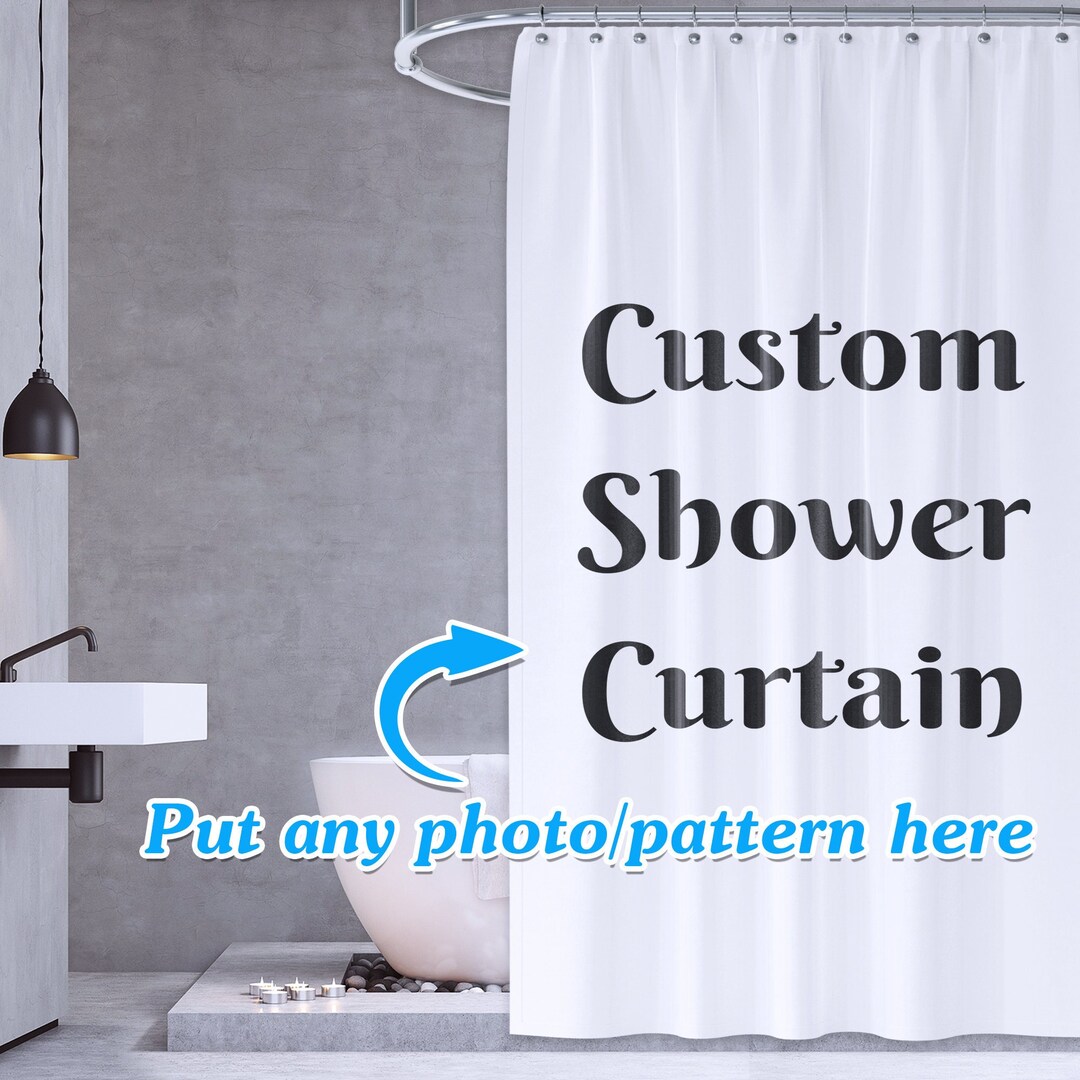 Custom Photo Shower Curtain Home Decor, Custom Shower Curtain Bathroom ...
