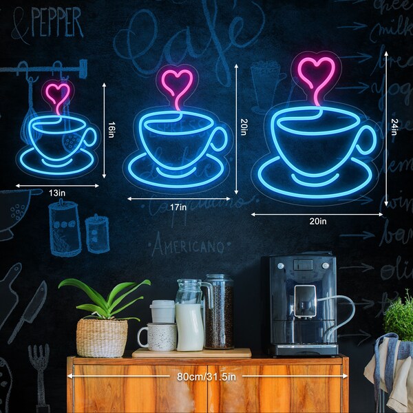 Coffee Neon Sign - Etsy