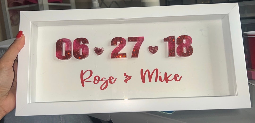 Anniversary Shadow Box - Etsy