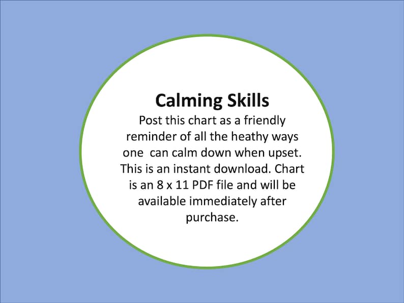 Coping Skills for Autistic Adults Chart, Calming Strategies for Autism ...