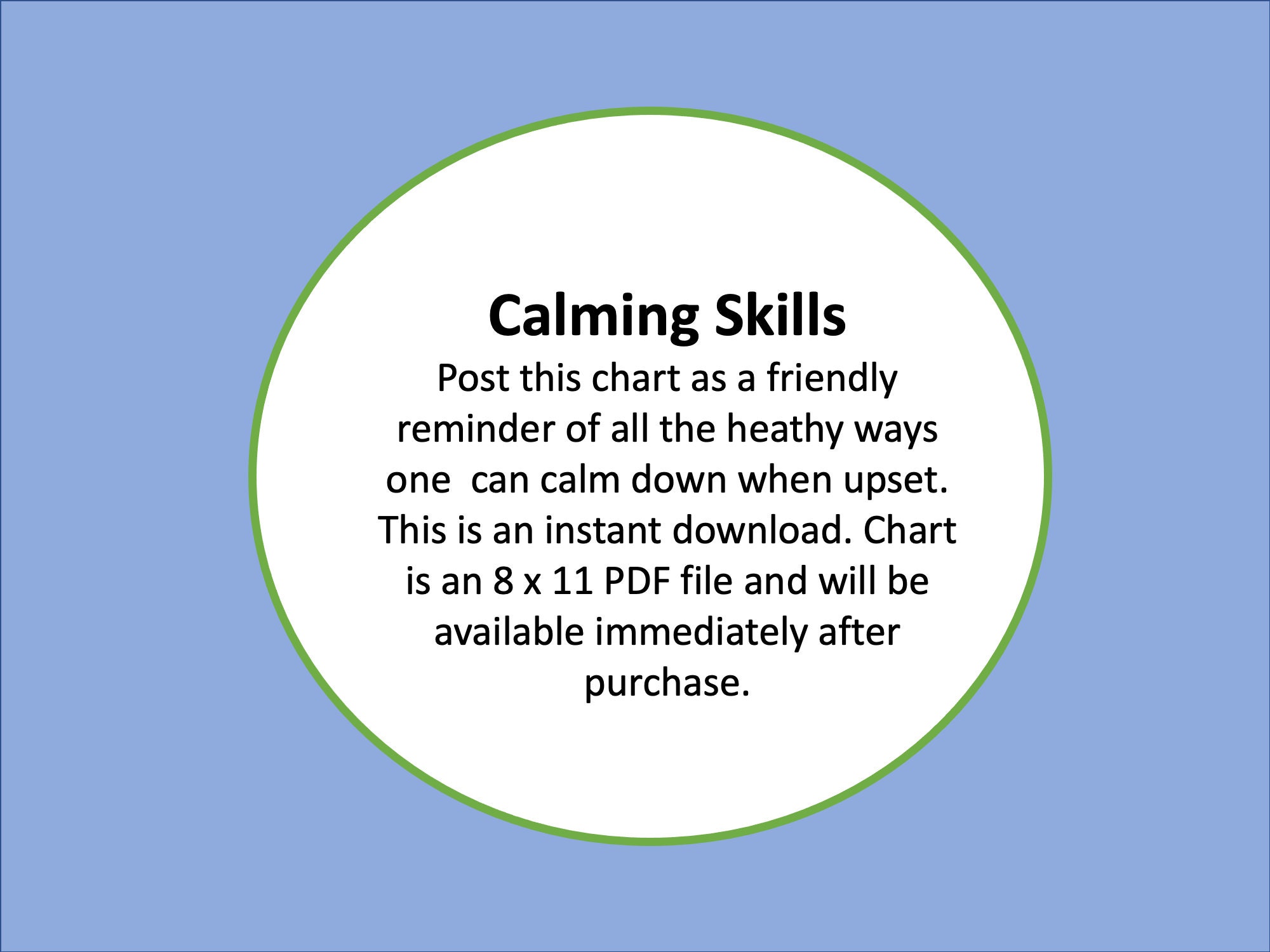 Coping Skills for Autistic Adults Chart, Calming Strategies for Autism ...